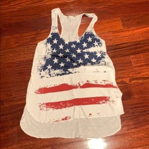PJ Salvage | Tops | Pj Salvage Flag Tank | Poshmark